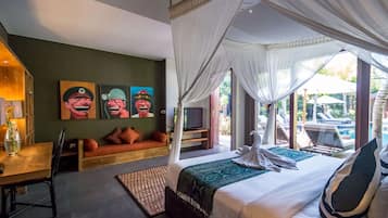 Villa (1 Bedroom) | 1 quarto, roupa de cama fornecida