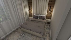 Quarto Duplo Superior, varanda | Minibar, cofre no quarto, secretária, Wi-fi grátis 