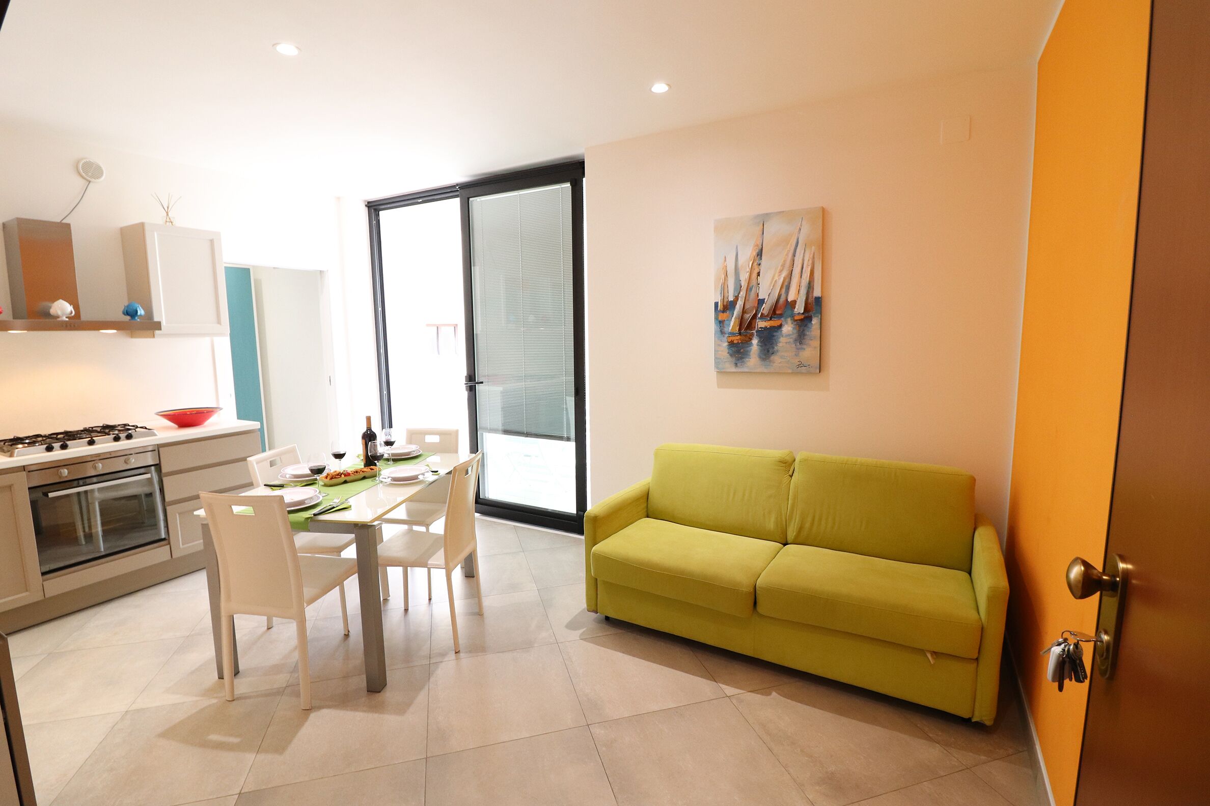 Casa, 2 quartos, varanda, Vista para a cidade | Interior
