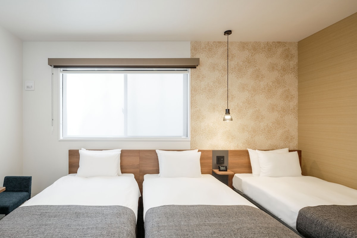 Quarto Triplo | Ferro/tábua de engomar, Wi-fi grátis, roupa de cama fornecida