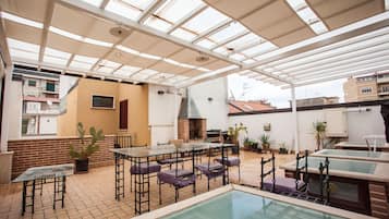 Apartamento, 2 quartos, terraço | Terraço/pátio interior
