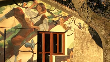 Apartamento, 1 quarto, pátio, vista para o jardim | Jardim