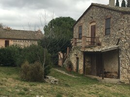 Apartamento, 2 quartos, lareira, vista para o jardim | Exterior