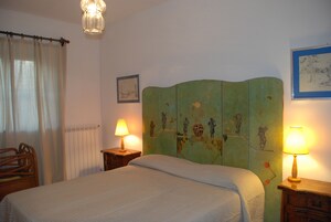 Apartamento, 2 quartos, lareira, vista para o jardim | 2 quartos, roupa de cama fornecida