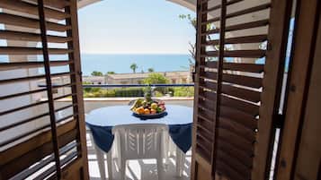 Apartamento, 1 quarto, para fumantes, sacada | Sacada