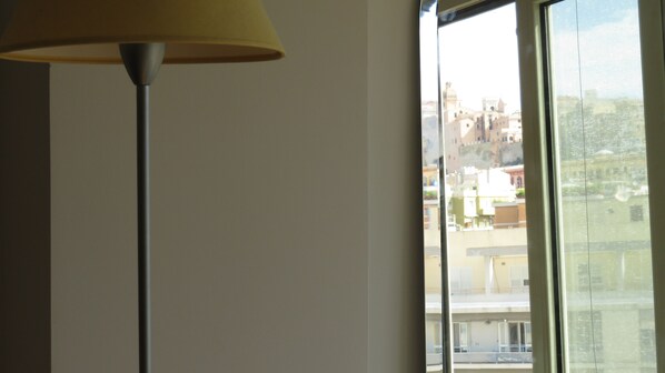 Vista para a cidade desde o alojamento