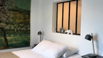 Quarto Duplo, vista para as vinhas (Mont Ventoux) | 1 quarto, cofre no quarto, com decoração personalizada