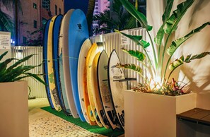 Entrada do alojamento