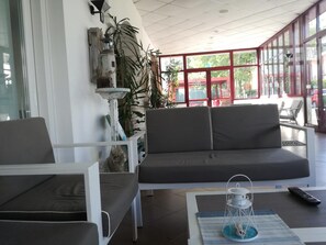 Sala de estar do lobby