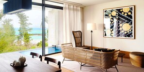 Suite Executiva, piscina privativa (King Bed,2nd floor) | Minibar grátis, cofre no quarto, secretária