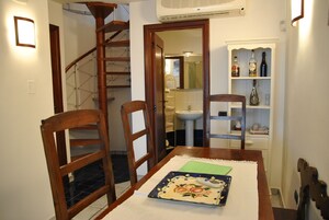 Vila, 1 quarto, terraço, vista para o oceano | Sala de jantar