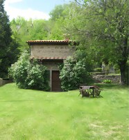 Chalé, 1 quarto, para fumantes, lareira | Entrada da propriedade