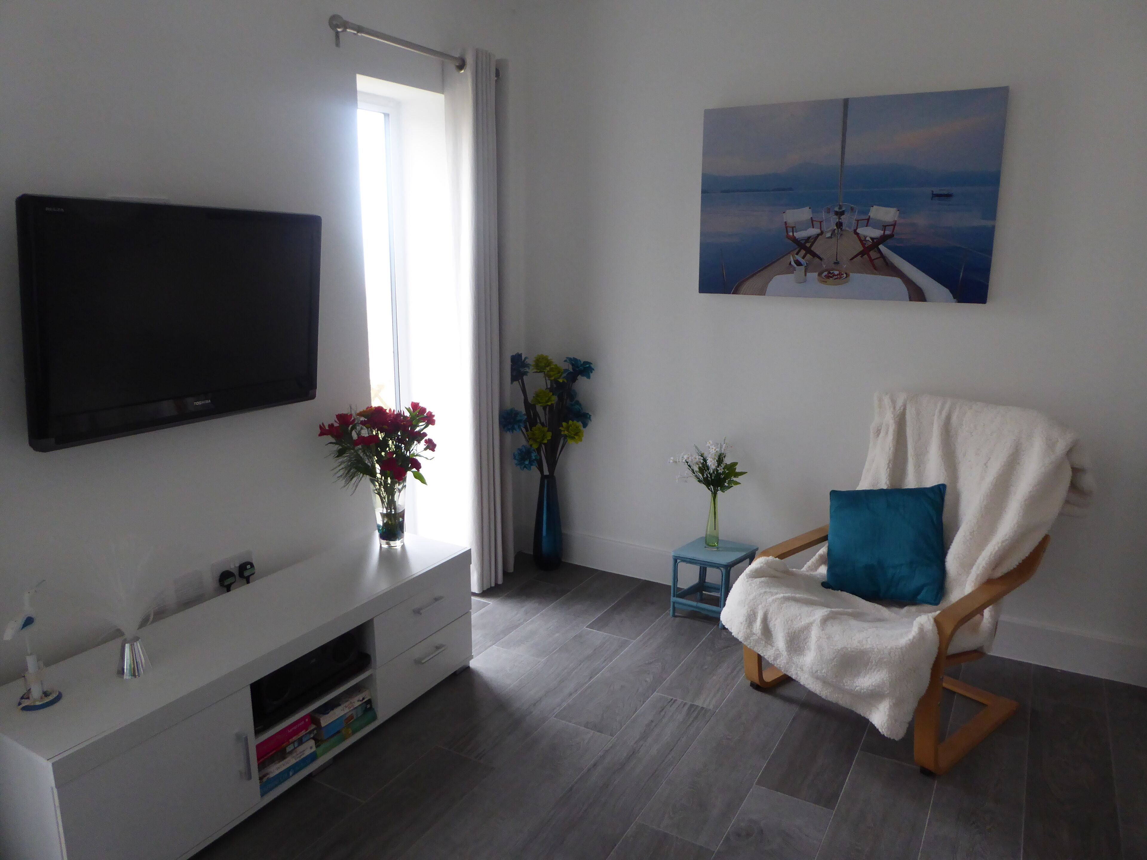 Freier Panoramablick Auf Das Meer - Weymouth