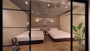 Villa (D) | 2 quartos, minibar, com decoração personalizada