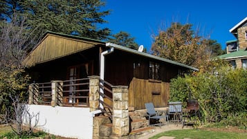 Cabana standard (Log 1) | Vista para o jardim