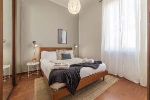 Apartamento, 2 quartos | 2 quartos, Wi-fi grátis, roupa de cama fornecida 