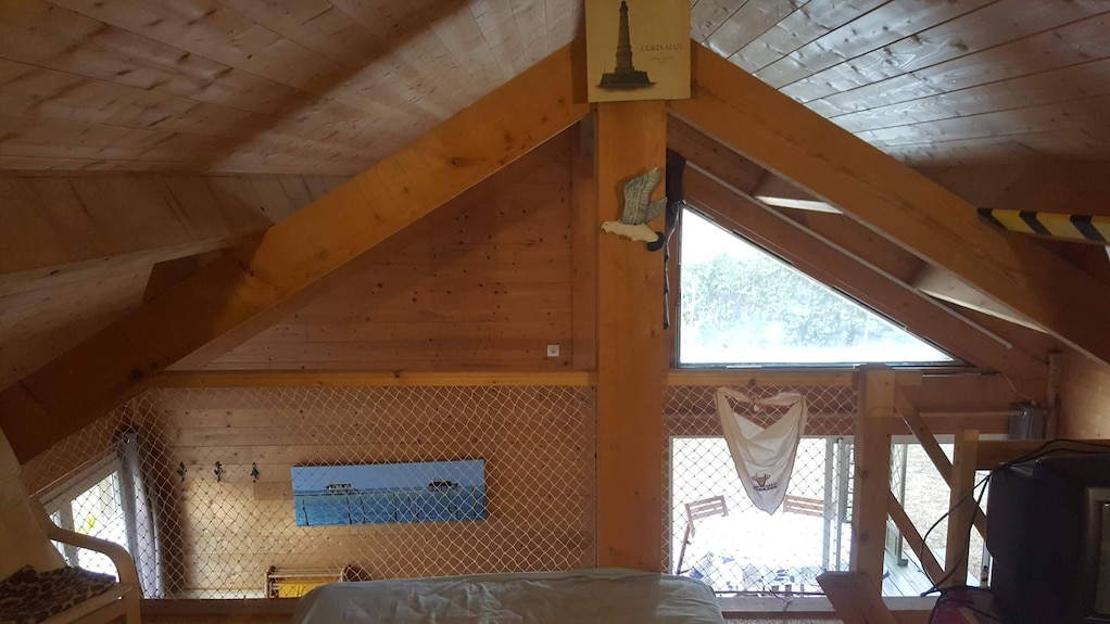 Chalet 1 à 5 Personnes Jardin Et Terrasse Avec Pergola Dans Parc Résidentiel - Plage Gurp