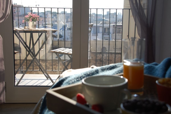 Quarto casal família, 1 quarto, vista para a cidade | Vista do quarto