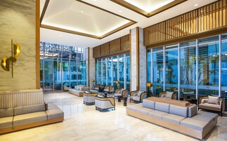 Sala de estar do lobby