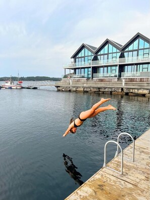 Vista para a praia ou o mar