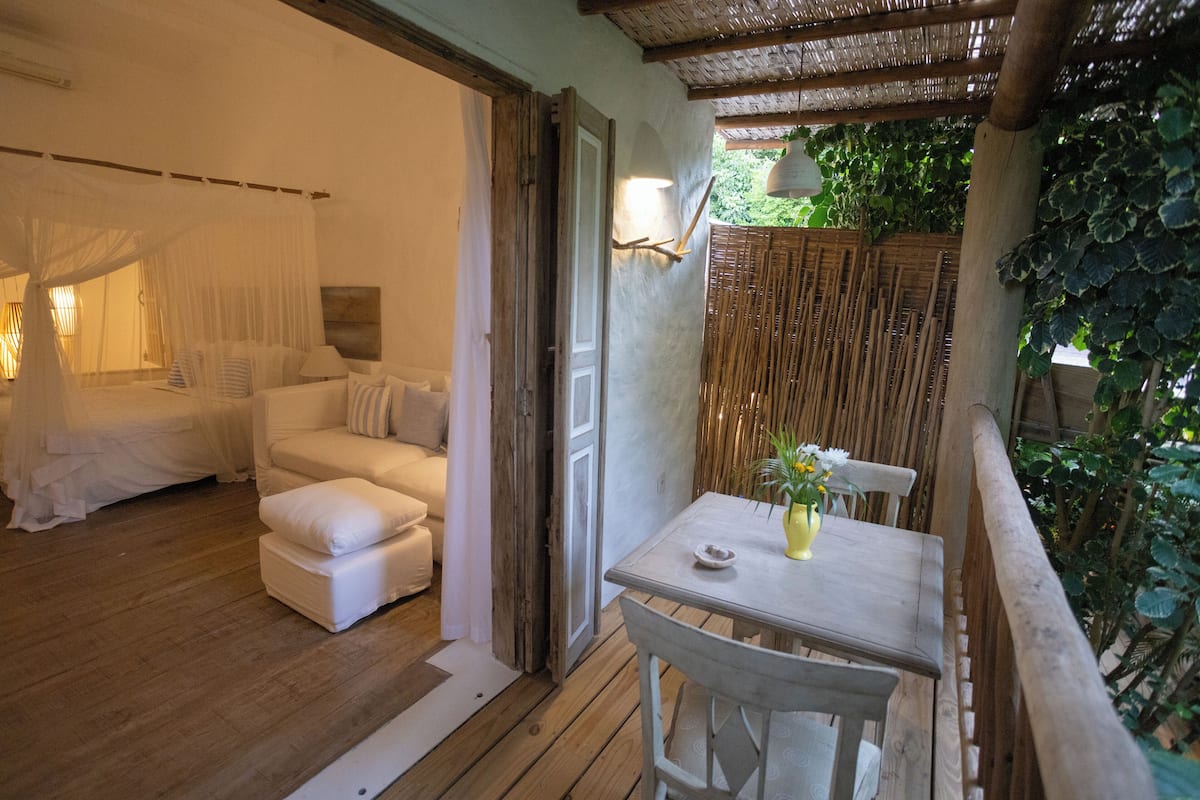 Casa (Brisa) | 1 quarto, roupas de cama premium, frigobar, cofres nos quartos