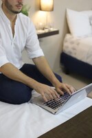 Quarto Duplo Standard | Cofre no quarto, ferro/tábua de engomar, Wi-fi grátis 