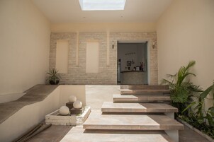 Entrada do alojamento