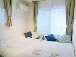 Quarto (Nestay inn Tokyo Otsuka 202) | Quartos à prova de som, ferros/tábuas de passar roupa, Wi-Fi de cortesia