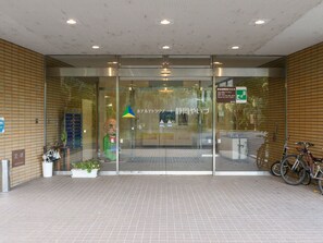 Entrada do alojamento