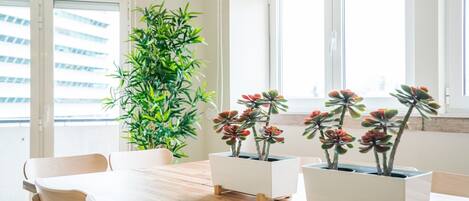 Opções para refeição no quarto