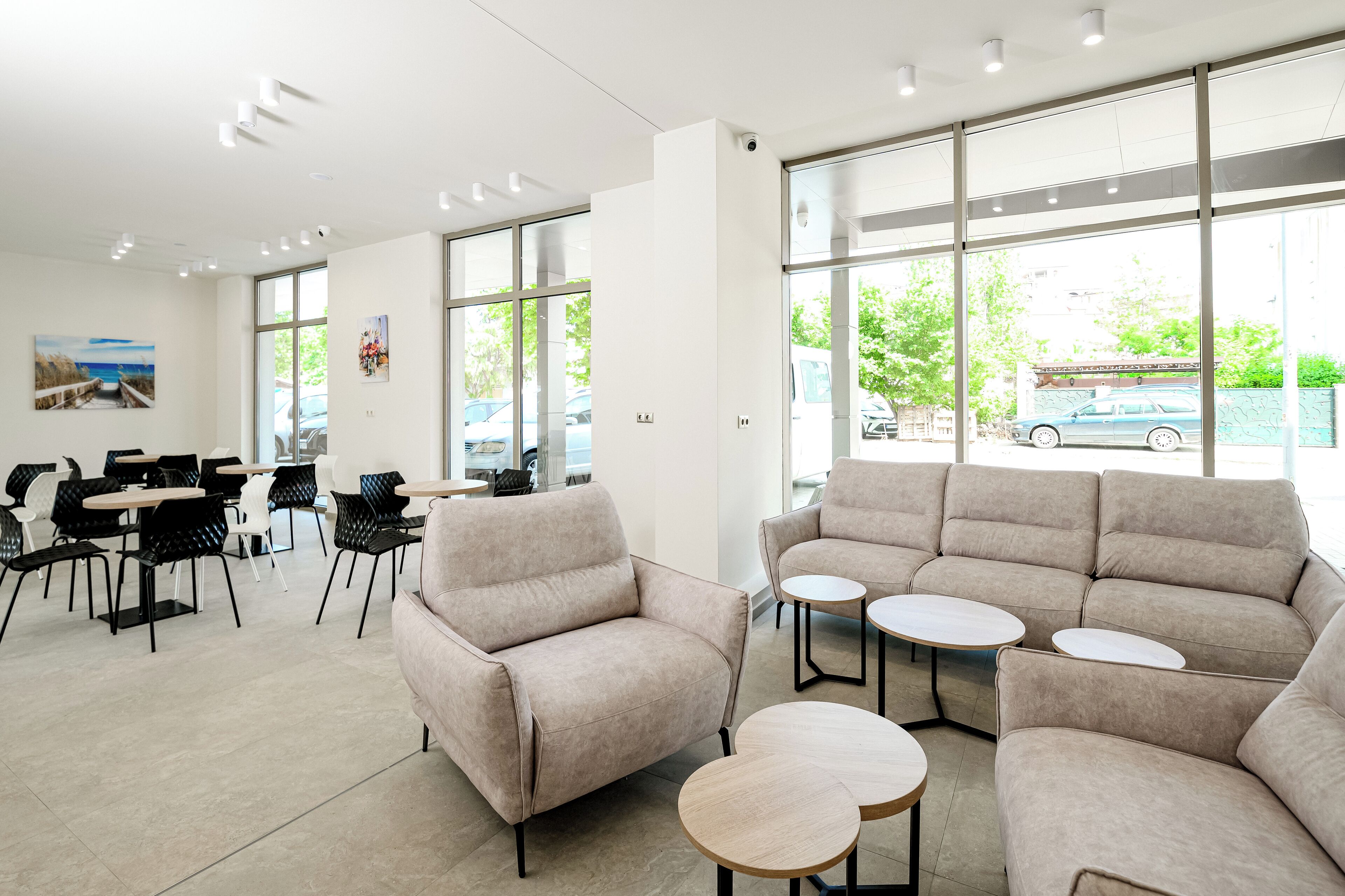 Sala de estar do lobby