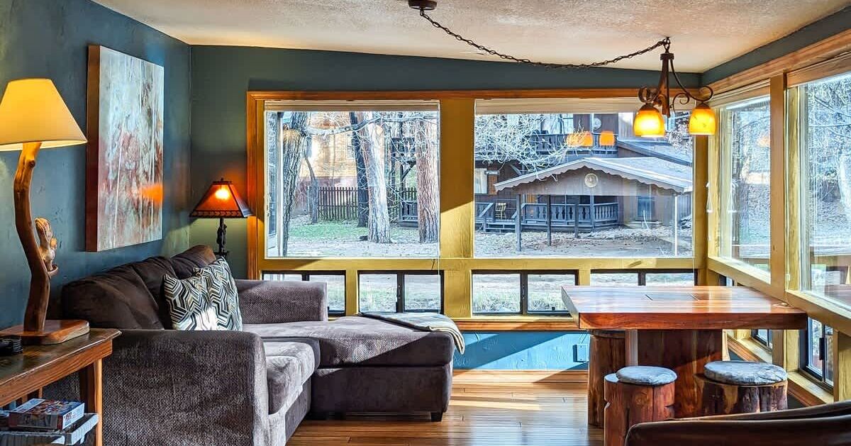 Riverfront Upper Canyon | Hottub Fireplace Sunroom - Ruidoso, NM