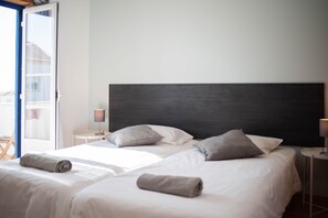 Quarto Twin Superior | Wi-fi grátis, roupa de cama fornecida 