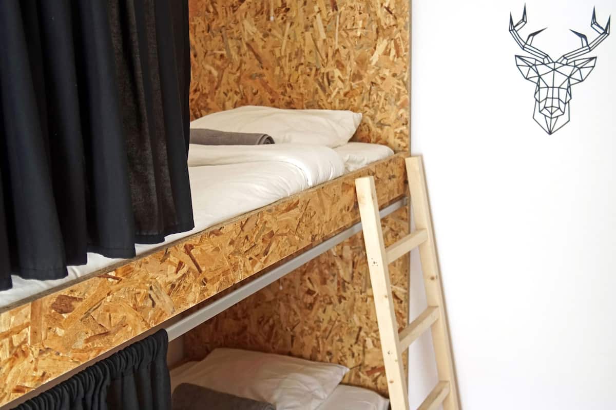 Dormitório Partilhado, Dormitório Misto, Casa de Banho Partilhada (1 cam em quarto de 4) | Wi-fi grátis, roupa de cama fornecida