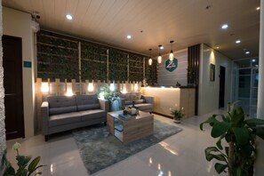 Sala de estar do lobby