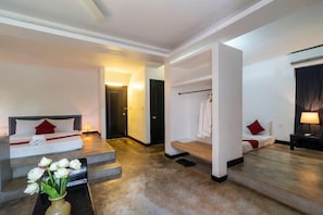 1 quarto, minibar, cofre no quarto, com decoração personalizada 