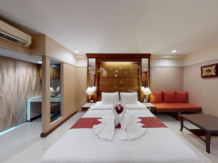 Minibar, com decoração personalizada, com mobília individualizada