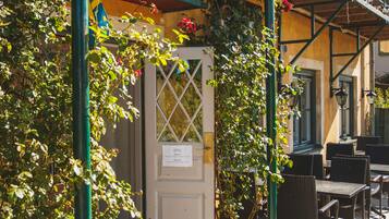 Entrada do alojamento