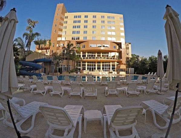 Espaço exterior para banquetes