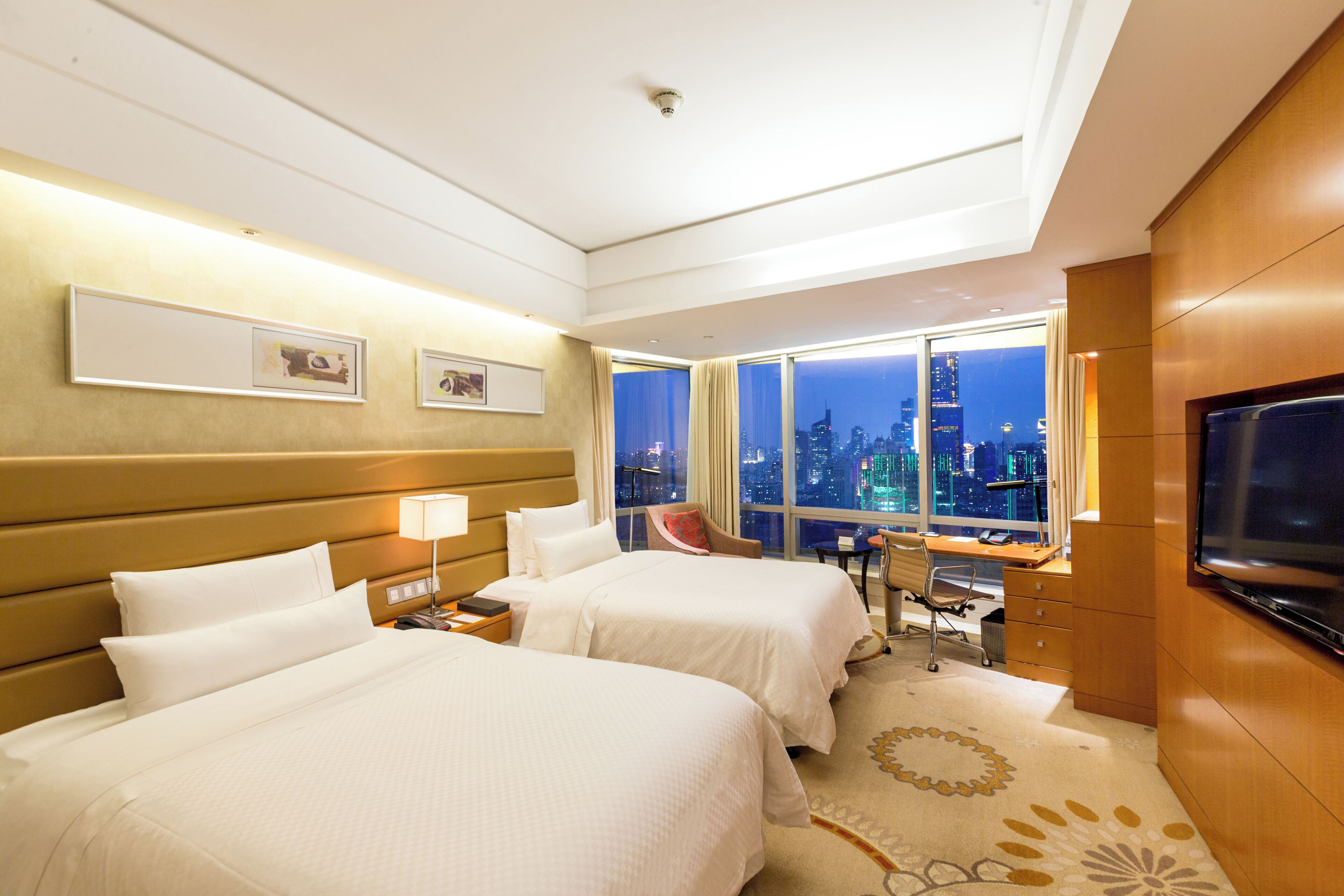 Quarto Premier, 2 camas individuais | Roupa de alta qualidade, edredões de penas, minibar, cofre no quarto 