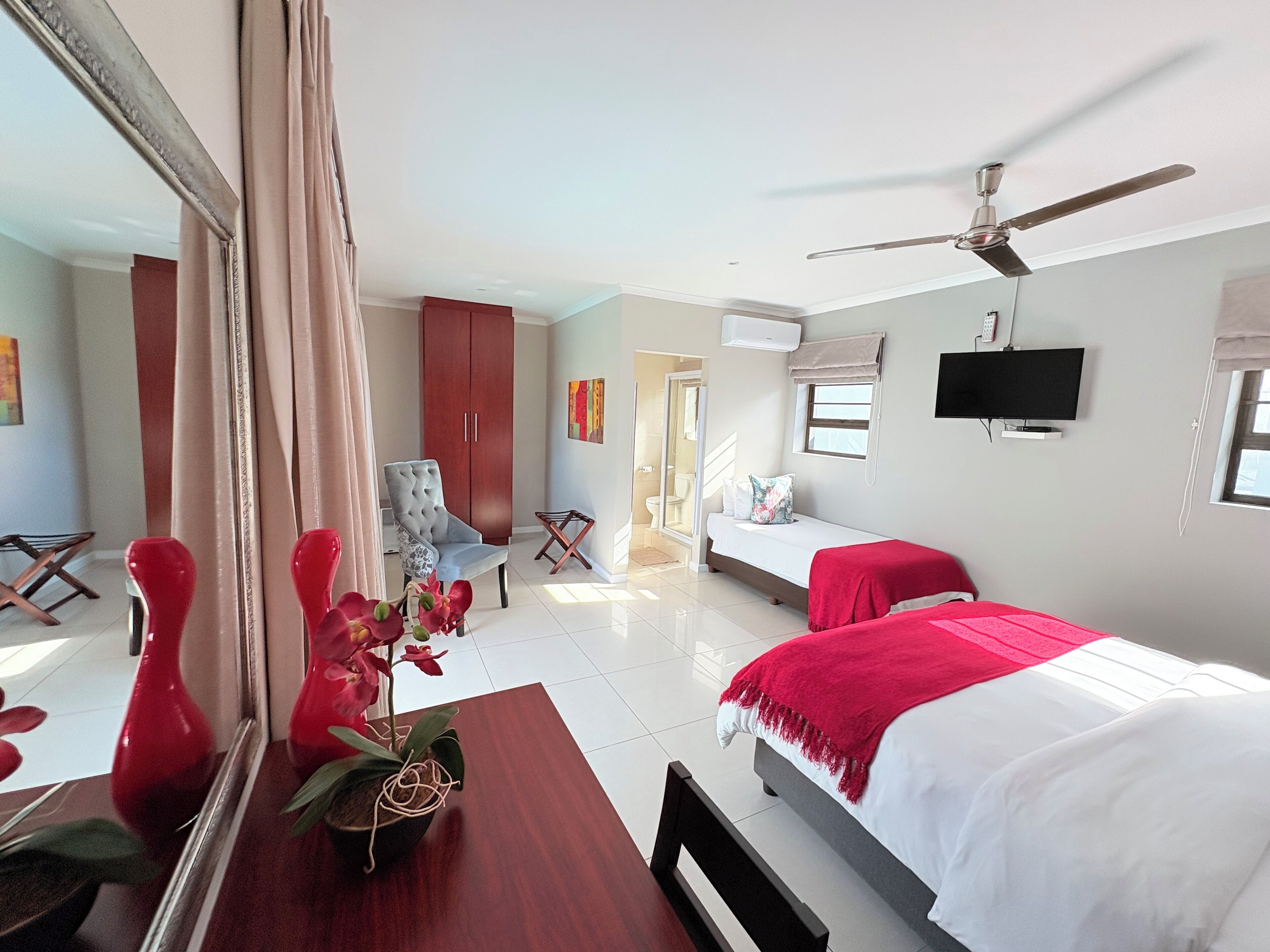 Quarto de Luxo | 1 quarto, roupa de alta qualidade, camas de colchão Select Comfort 