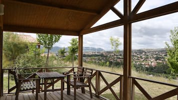 Chalé, terraço (Causse) | Vista do quarto