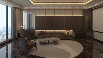 Quarto Deluxe | Sala de estar | Televisor LCD