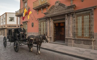 Entrada do alojamento