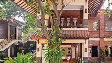 Quarto casal ou duplo luxo | Vista para o jardim