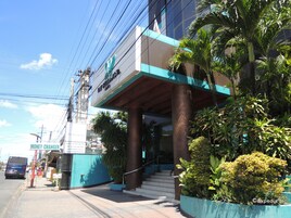 Entrada do alojamento