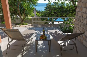 Apartamento Deluxe | Vista para o pátio