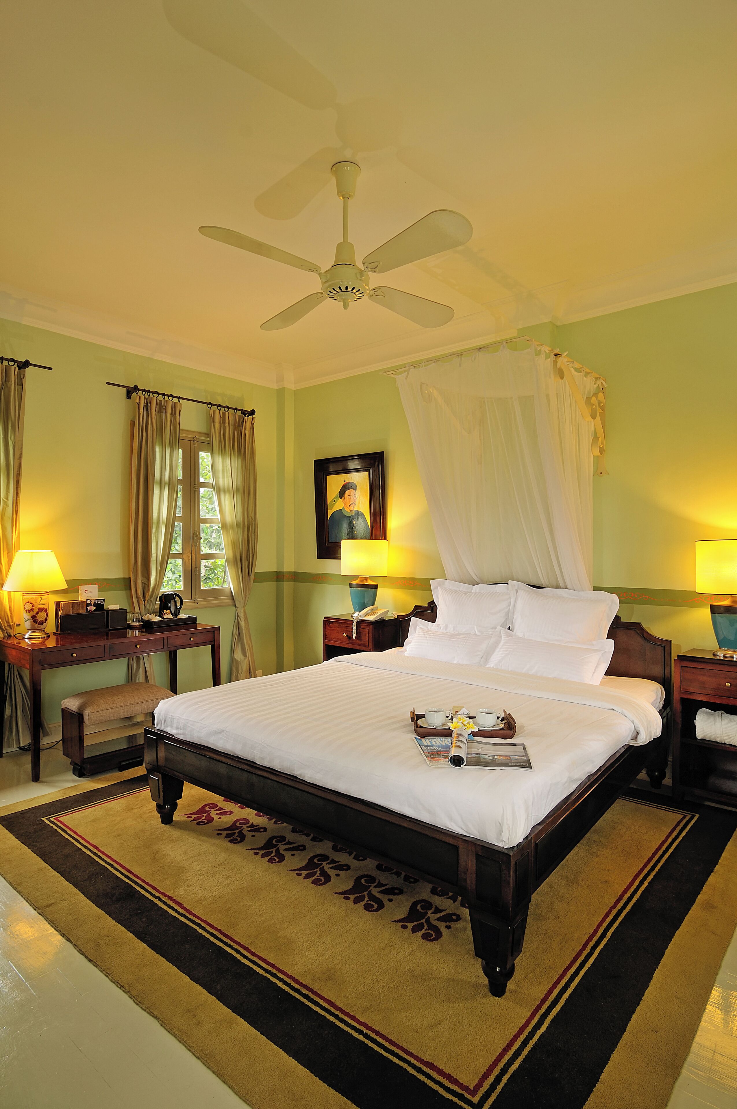 Superior Double | Frigobar, cofres nos quartos, escrivaninha, roupa de cama