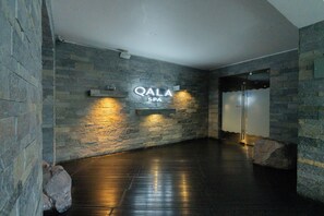 Sala(s) para tratamentos a casais, sauna, tratamentos corporais 