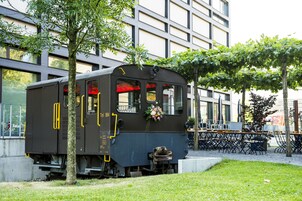 Espaço exterior para banquetes